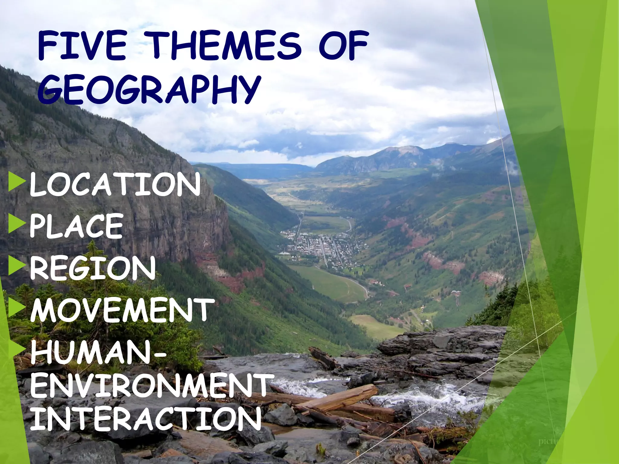 Five themes of_geography-08 | PPT