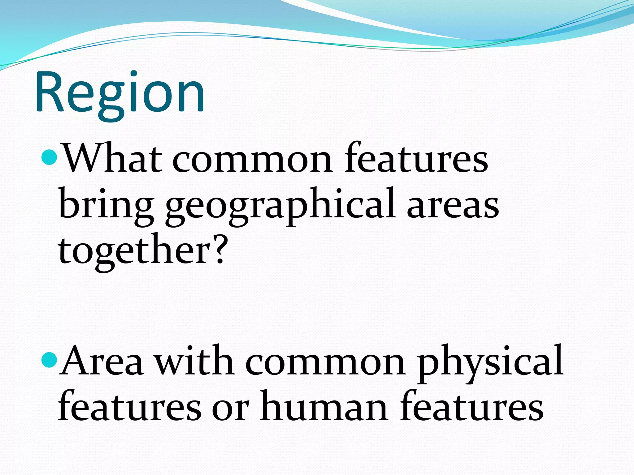 Five Themes of Geography | PPT