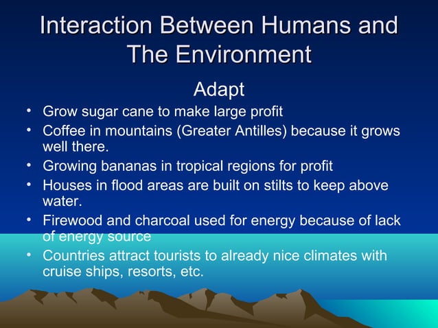 Five themes of geography The caribbean | PPT