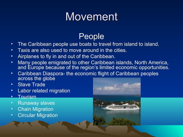 Five themes of geography The caribbean | PPT