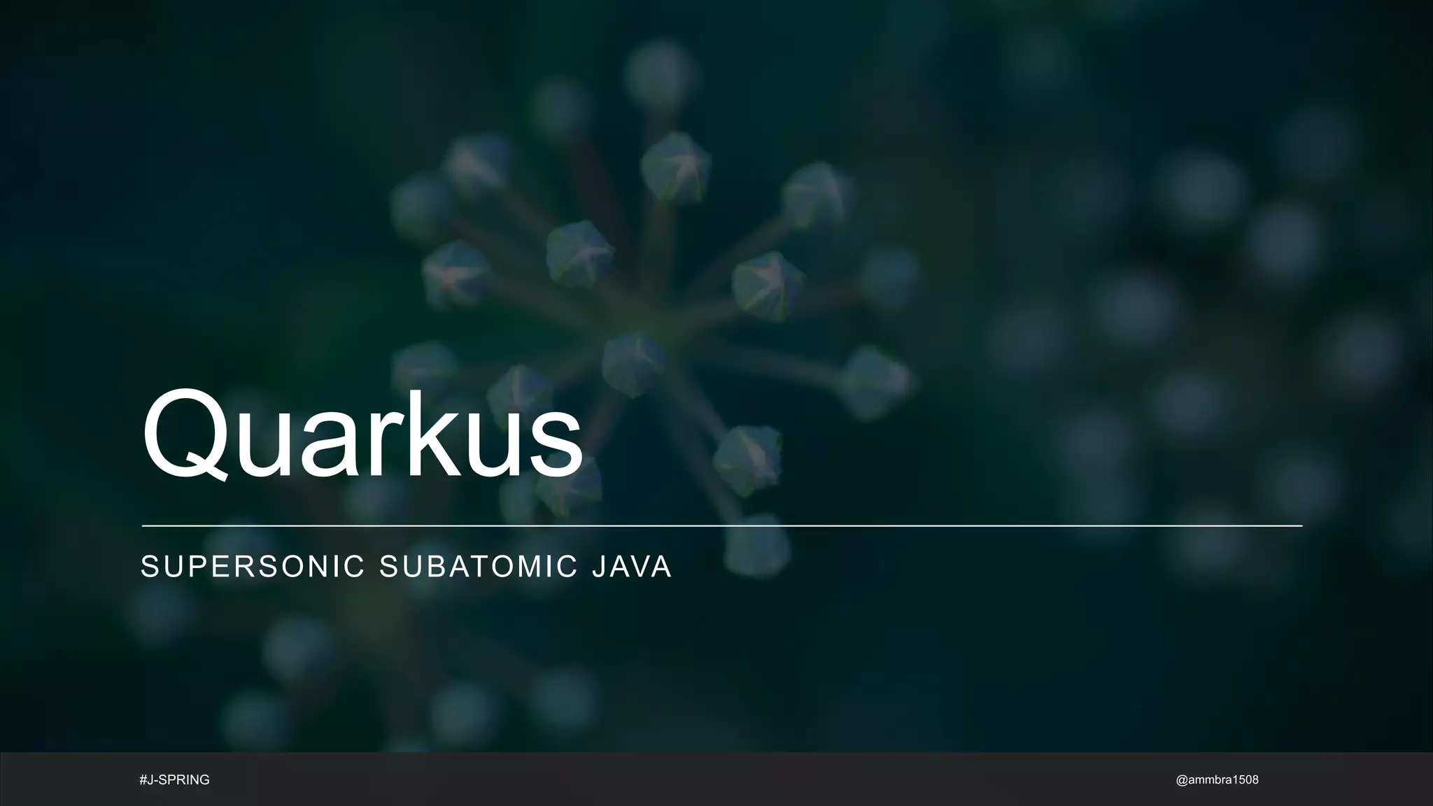 Five tips for performant microservices on quarkus | PPT