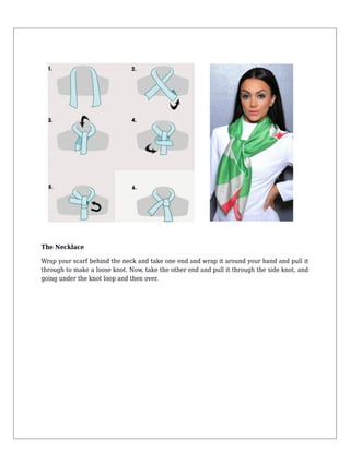 Five tips of wearing scarf in style around your neck | PDF