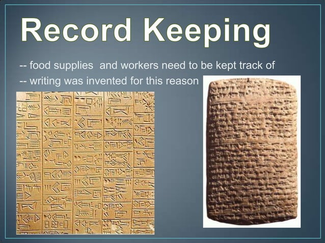 Five traits of civilization only | PPT