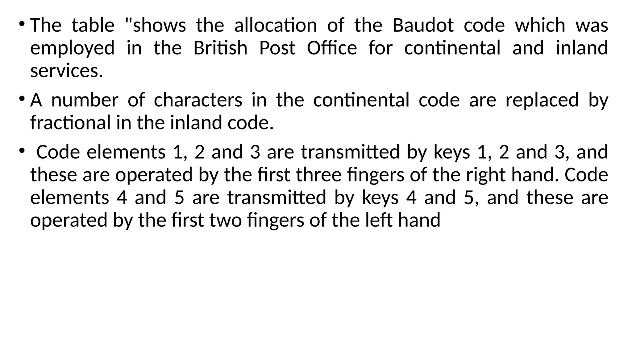 five unit code.in the communication pptx | PPT