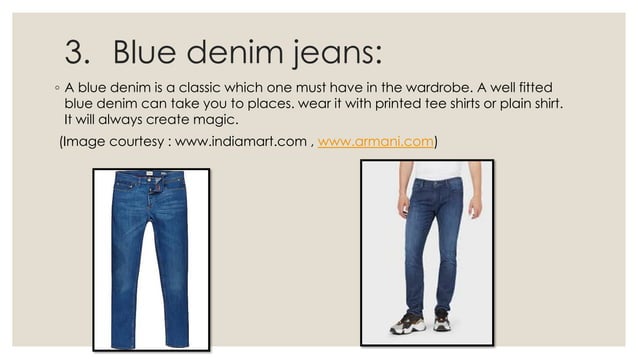 Five wardrobe essentials for style | PPT