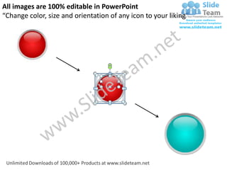 Five way progress chart powerpoint templates 0712 | PPT