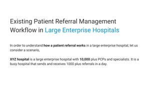 Six Ways In Which HealthViewX Referral Management Can Solve The Referral Problems Of Enterprise ...