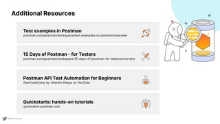 Five Ways to Automate API Testing with Postman | PDF