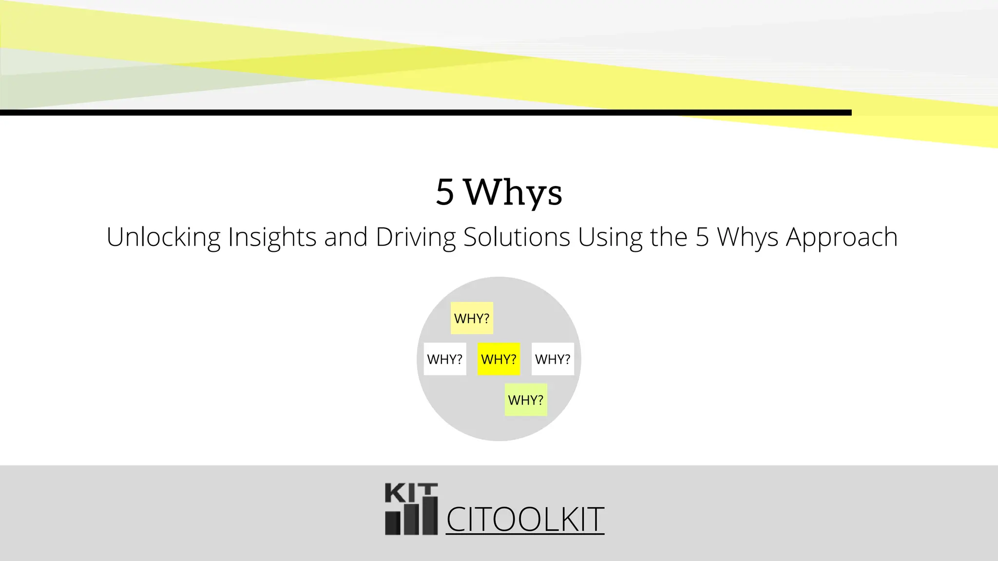 Unlocking Insights and Driving Solutions Using the 5 Whys Approach | PDF