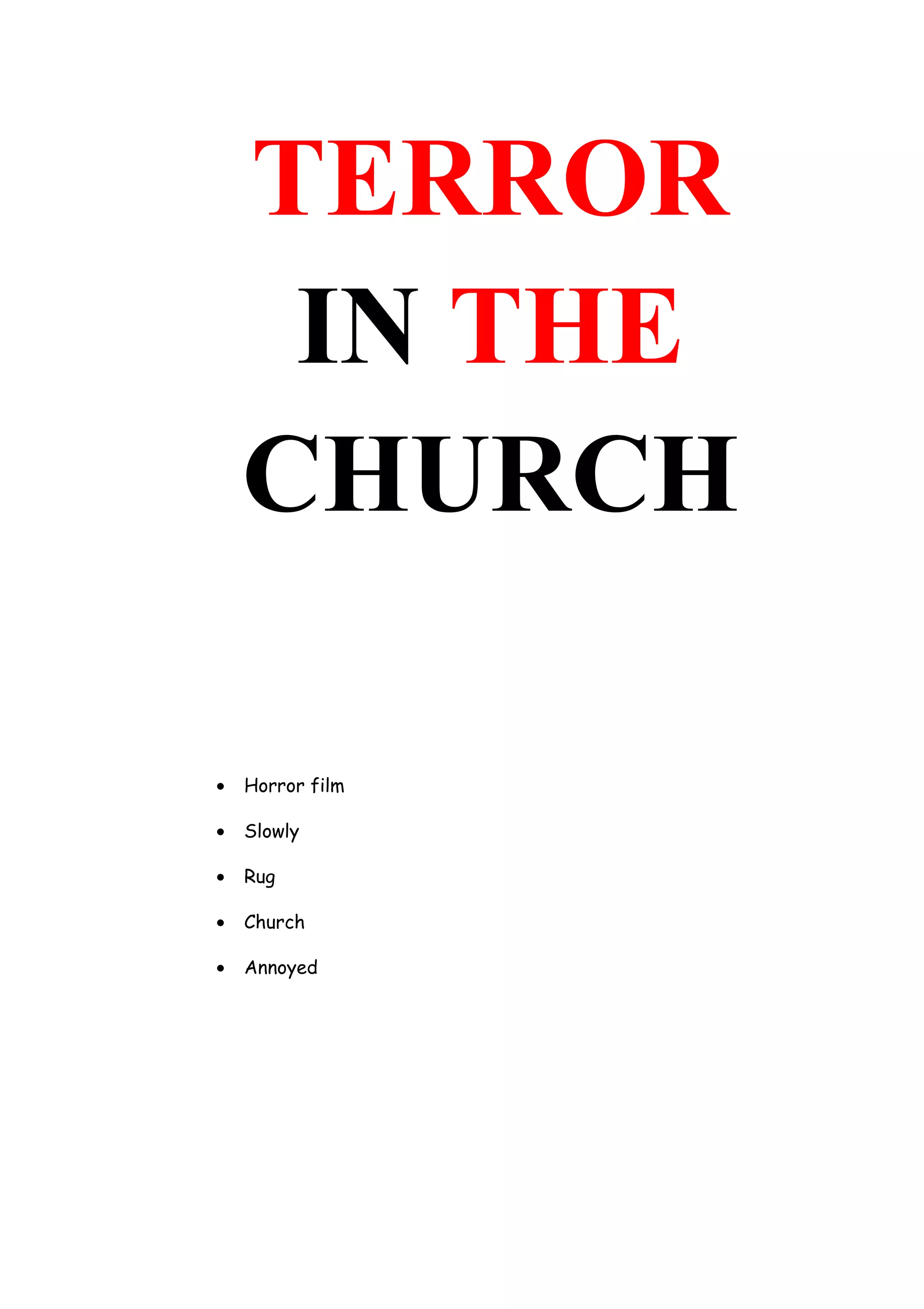 Five word stories | PDF