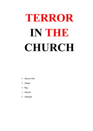 Five word stories | PDF