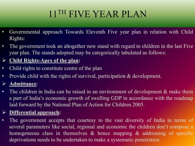 FIVE YEAR PLAN | PPT