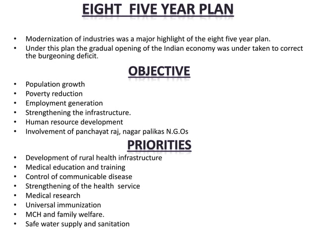 Five year plans | PDF