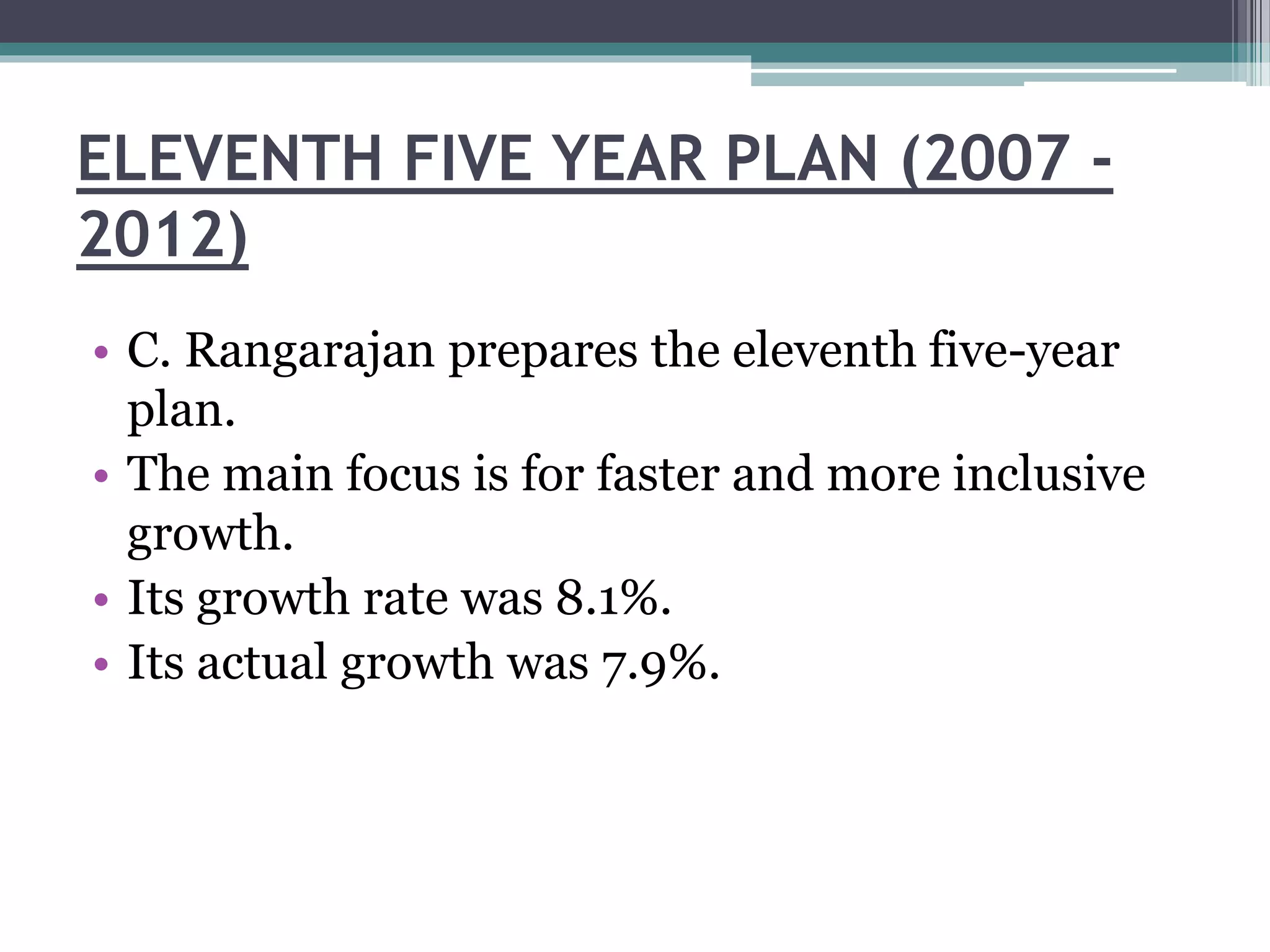 FIVE YEAR PLANS IN INDIA.pptx
