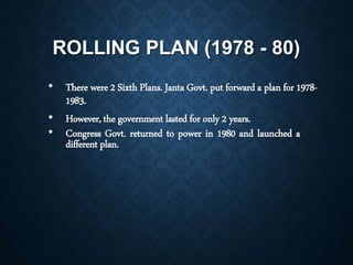 Five years plan of india | PPTX