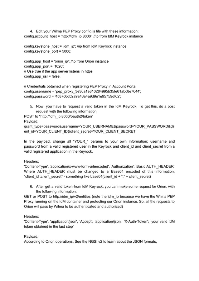 Integrating Fiware Orion, Keyrock and Wilma | PDF | Operating Systems ... Integrating Fiware Orion, Keyrock and Wilma | PDF | Operating Systems ...