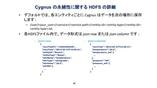FIWARE Big Data Ecosystem : Cygnus | PPTX | Databases | Computer Software and Applications