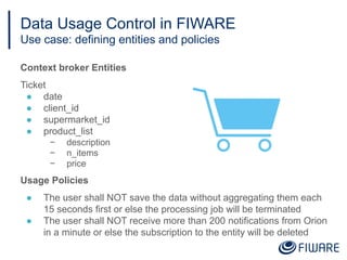 FIWARE Data usage control | PDF