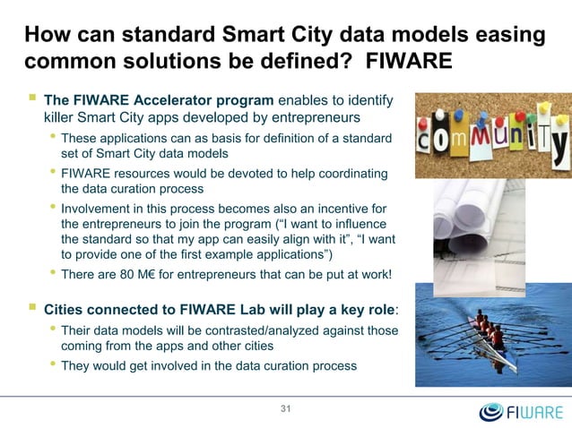FIWARE: an open standard platform for smart cities