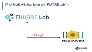 Deploy MediaWiki usgin Fiware Lab Facilities | PPT