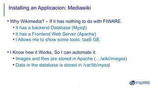 Deploy Mediawiki Using FIWARE Lab Facilities | ODP