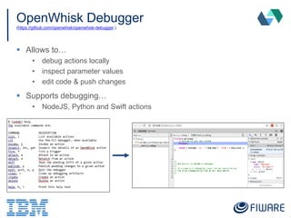 The 'Serverless' Paradigm, OpenWhisk and FIWARE | PPT