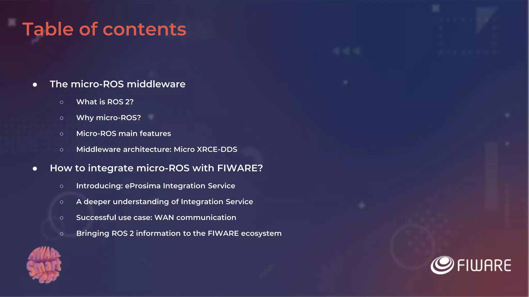 Open Middleware Technologies for Smart Robotics - a FIWARE Smart Fest presentation | PPTX ...