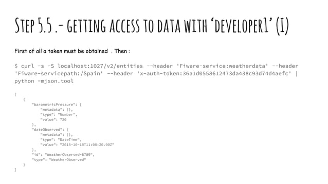 Building Your Own Iot Platform Using Fiware Geis Ppt