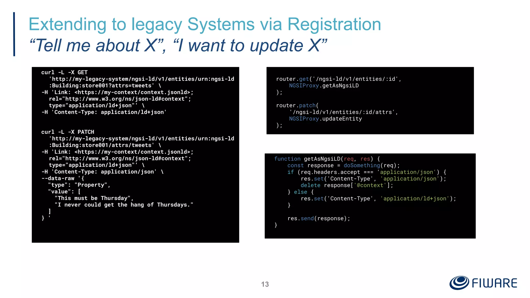 FIWARE Training: IoT and Legacy | PDF
