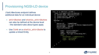 FIWARE Training: IoT and Legacy | PDF
