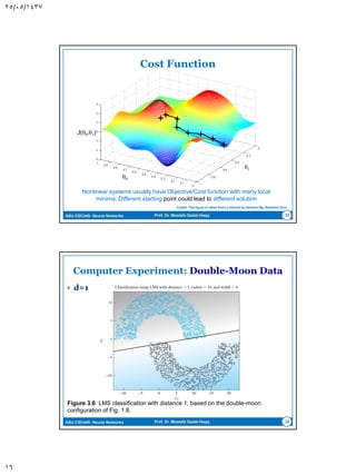 Neural Networks: Least Mean Square (LSM) Algorithm | PDF