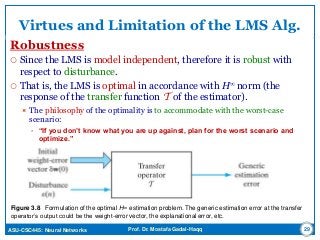 Neural Networks: Least Mean Square (LSM) Algorithm | PDF