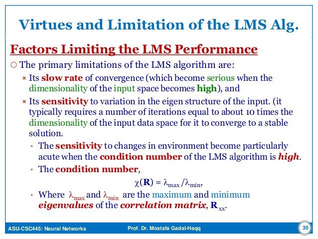 Neural Networks: Least Mean Square (LSM) Algorithm | PDF
