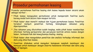 Lembaga Keuanagan - Leasing | PPTX