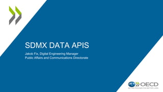 Fix "SDMX Data APIs" | PPT