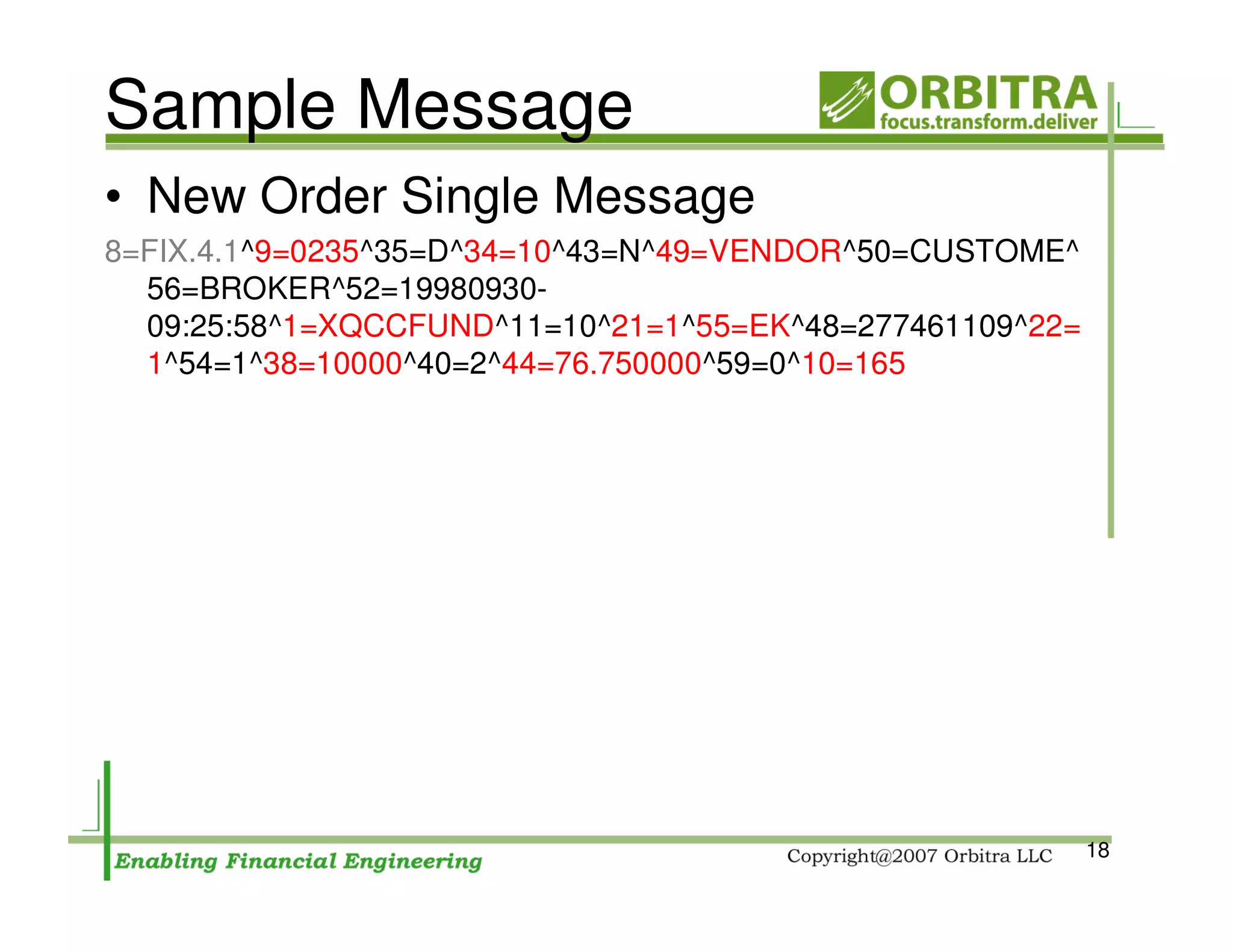 FIX Protocol Overview. | PDF