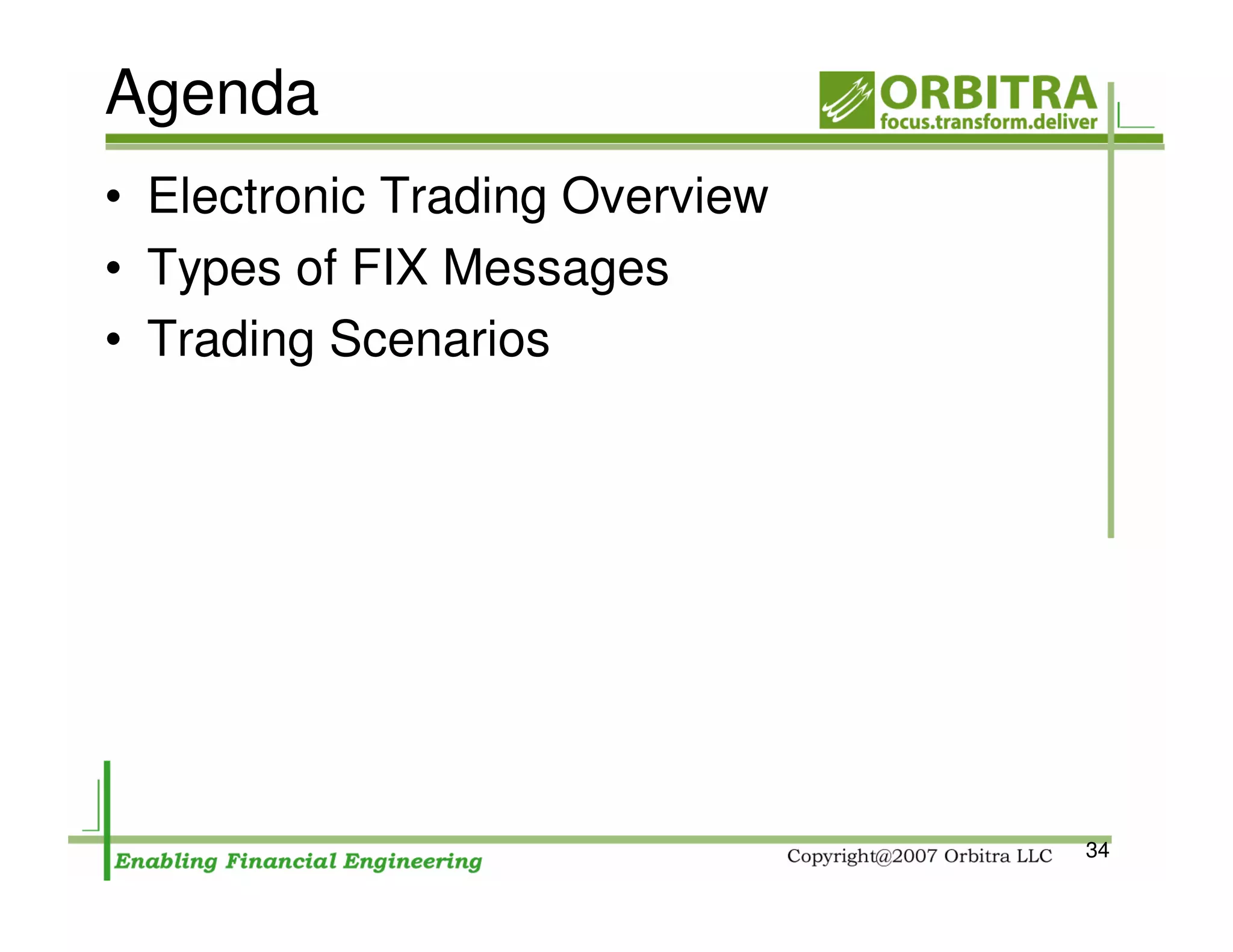 FIX Protocol Overview. | PDF