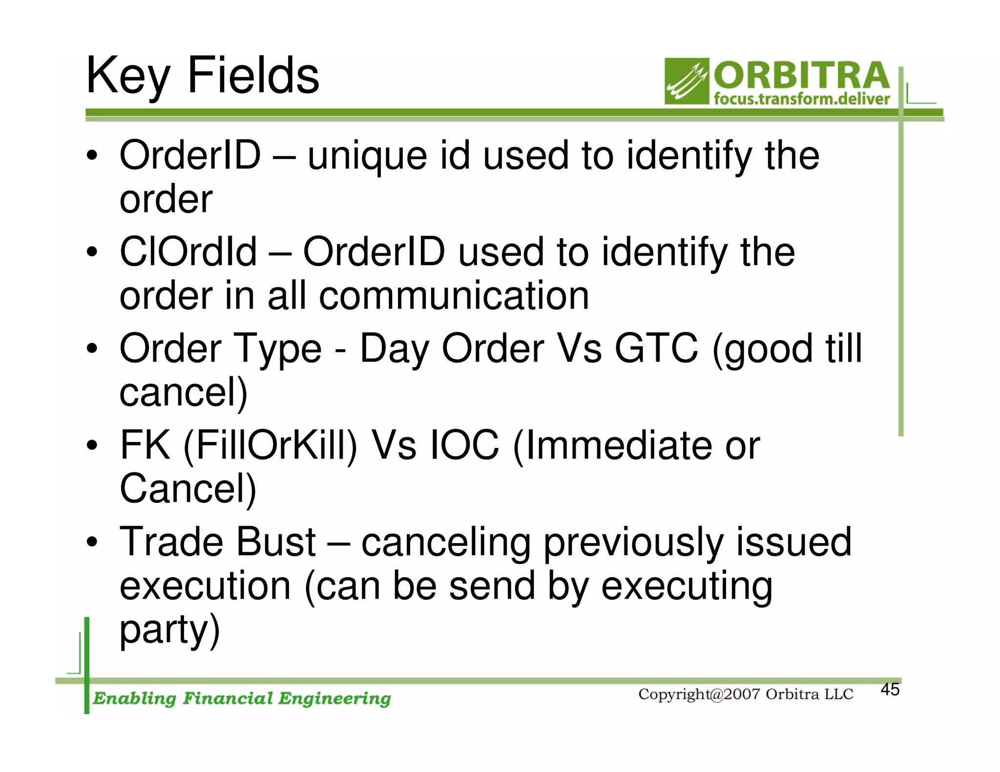 FIX Protocol Overview. | PDF