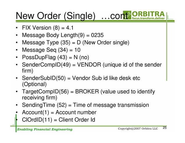 FIX Protocol Overview. | PDF