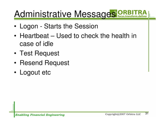 FIX Protocol Overview. | PDF