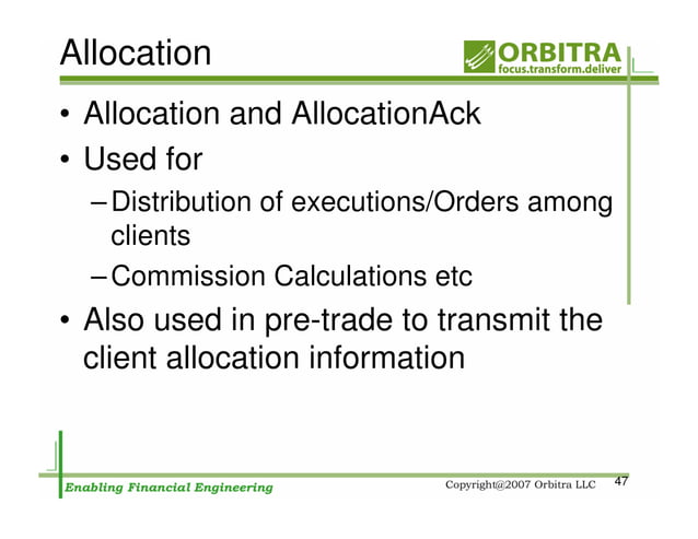 FIX Protocol Overview. | PDF