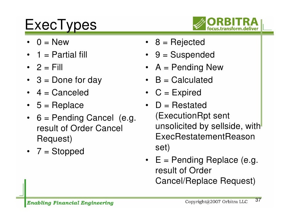 FIX Protocol Overview.