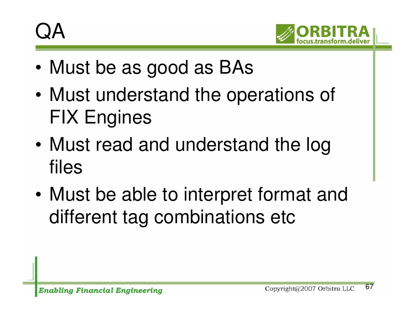 FIX Protocol Overview.