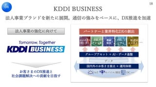 KDDI 2024年3月期第3四半期 決算プレゼンテーション資料(2024年2月2日) | PPT