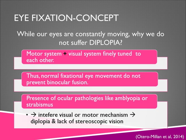 Fixation characteristics and abnormalities | PPT | Computer Animation ...
