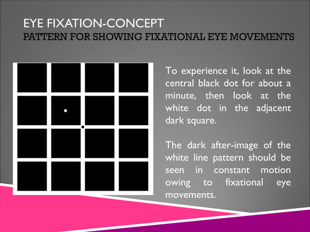 Fixation characteristics and abnormalities | PPT | Computer Animation ...