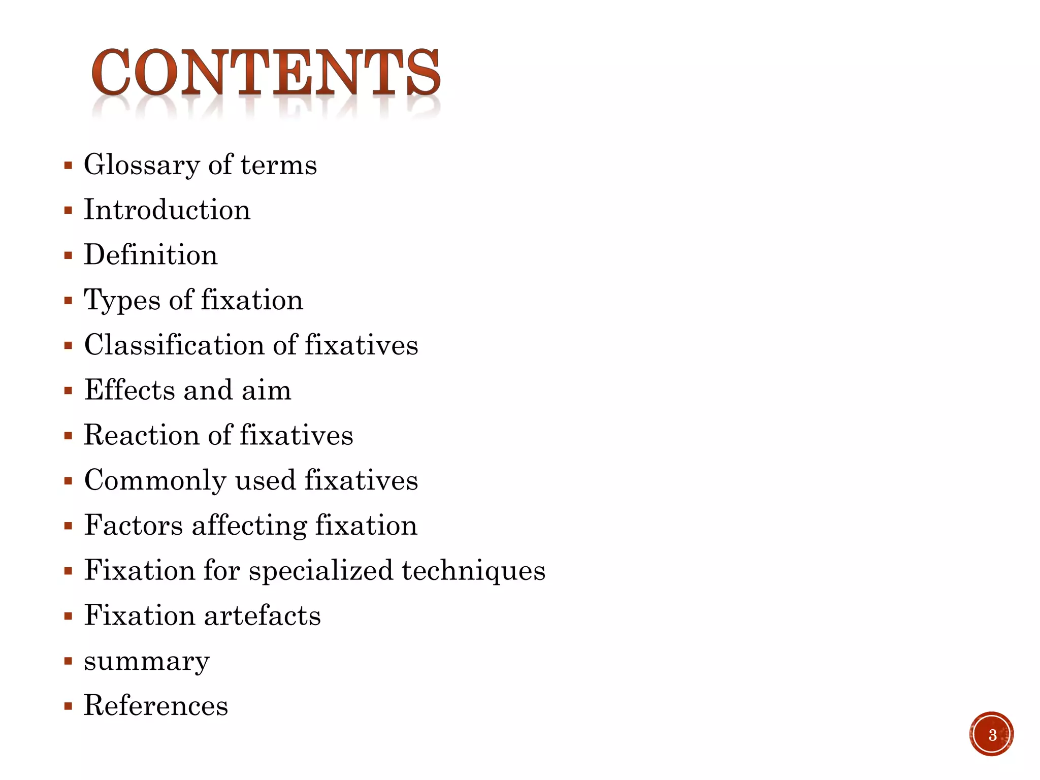 Fixation & fixatives in histopathology, dr naveen reddy | PPTX