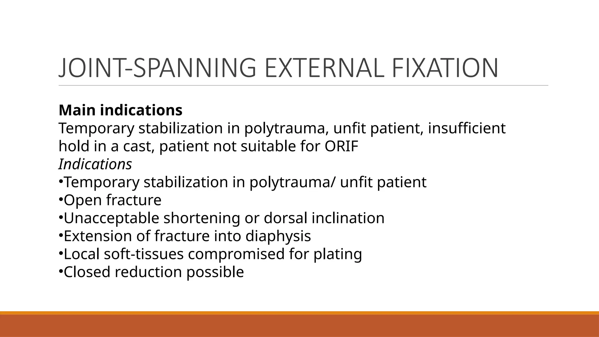Fixation Methods and Implants for Distal Radius Fractures & Post-Op ...