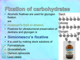 Fixation of special substances | PPT