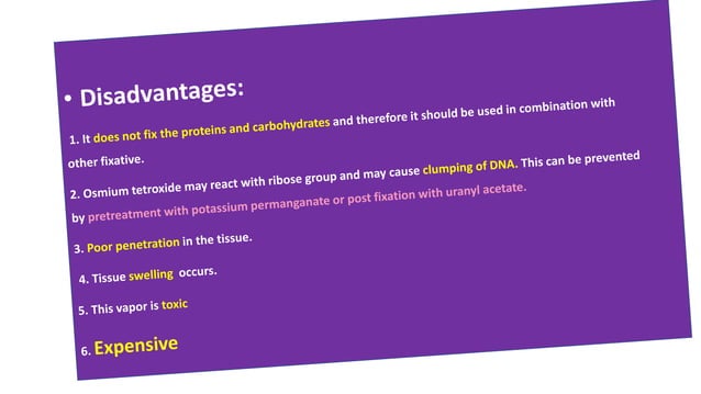 Fixatives used in tissue processing - Histopath techniques. | PPTX